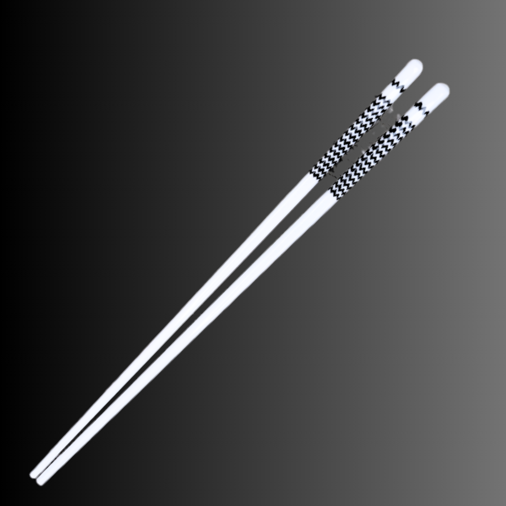Reusable White Glass Chopsticks – ANAAN